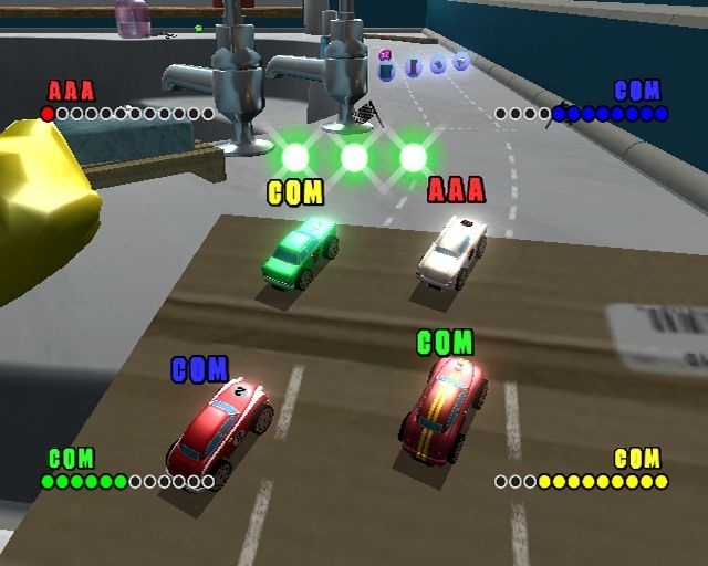 Micro Machines v4 - Neue Impressionen, Gold-Status erreicht