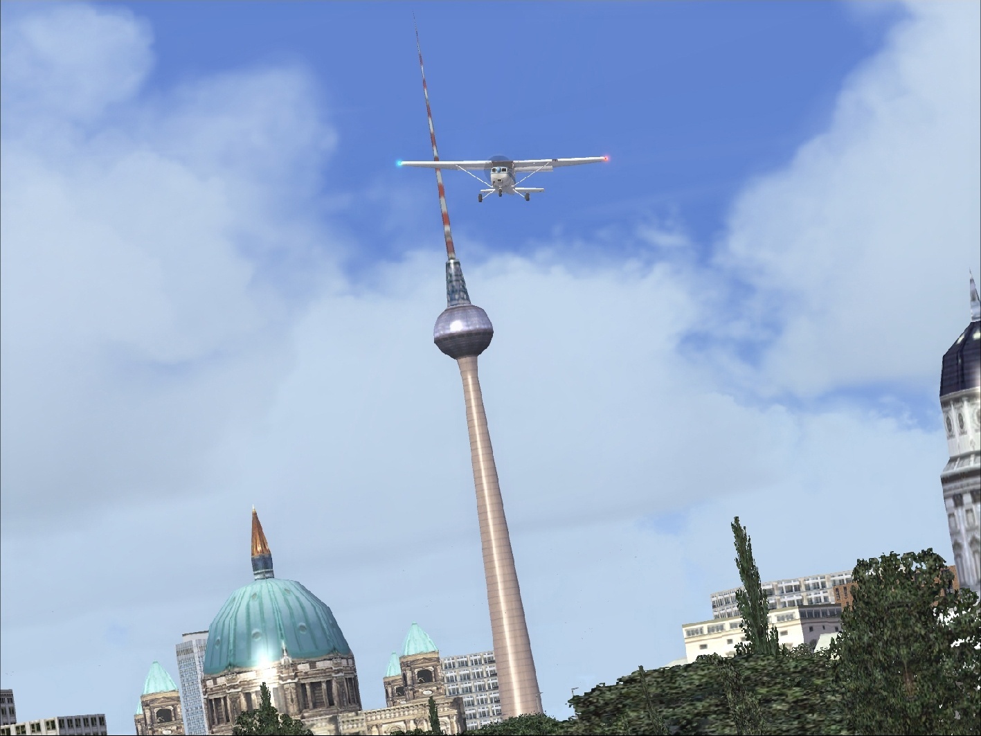 Microsoft Flight Simulator 10 - 12 neue Bilder, u.a. aus Deutschland