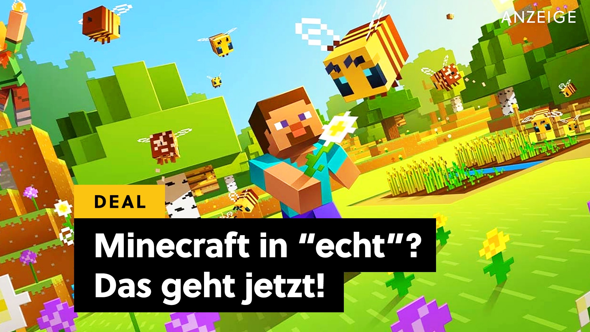 Minecraft spielen - aber komplett ohne PC und Konsole: Dieses Spielzeug ...