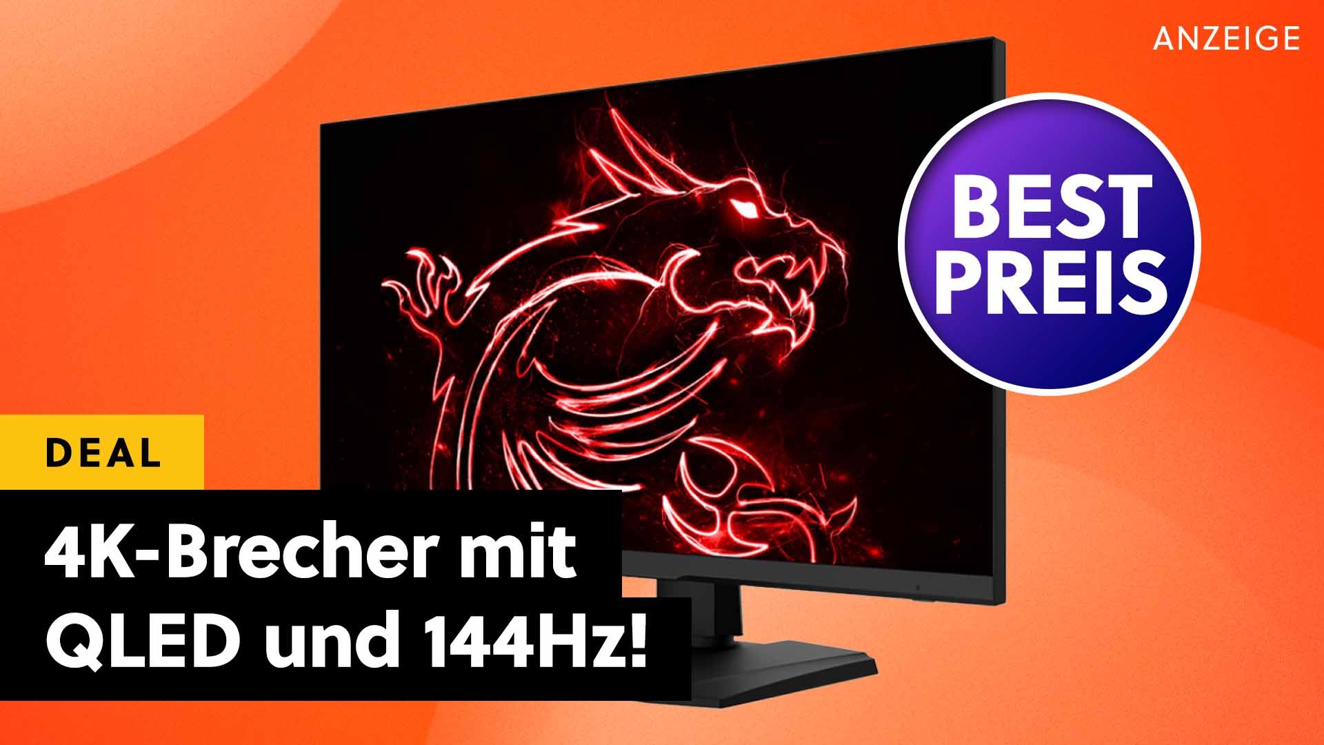 4K, QLED, 144Hz & HDMI 2.1: Was nach einem High-End-TV klingt, ist ein ...