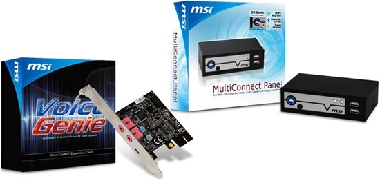 MSI - Sprachsteuerung für Mainboards und WLAN-Frontpanel