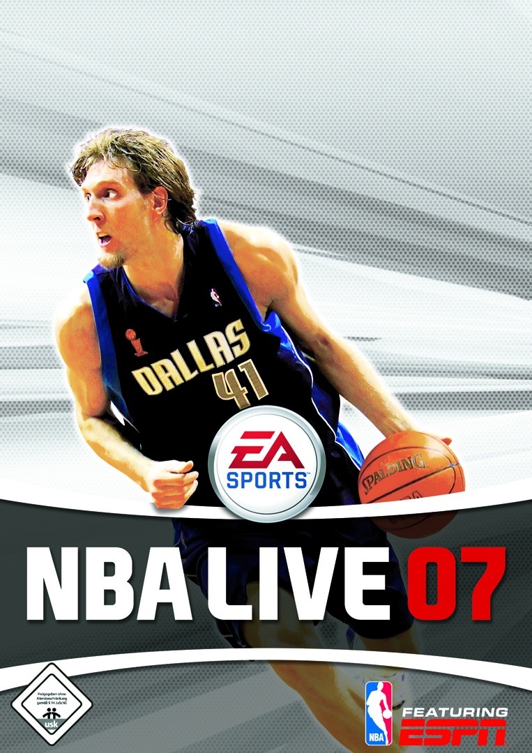 NBA Live 07 - Nowitzki auf dem Cover