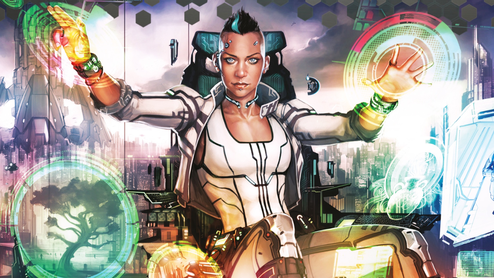 Netrunner und Cyberpunk 2077 stammen aus demselben Universum