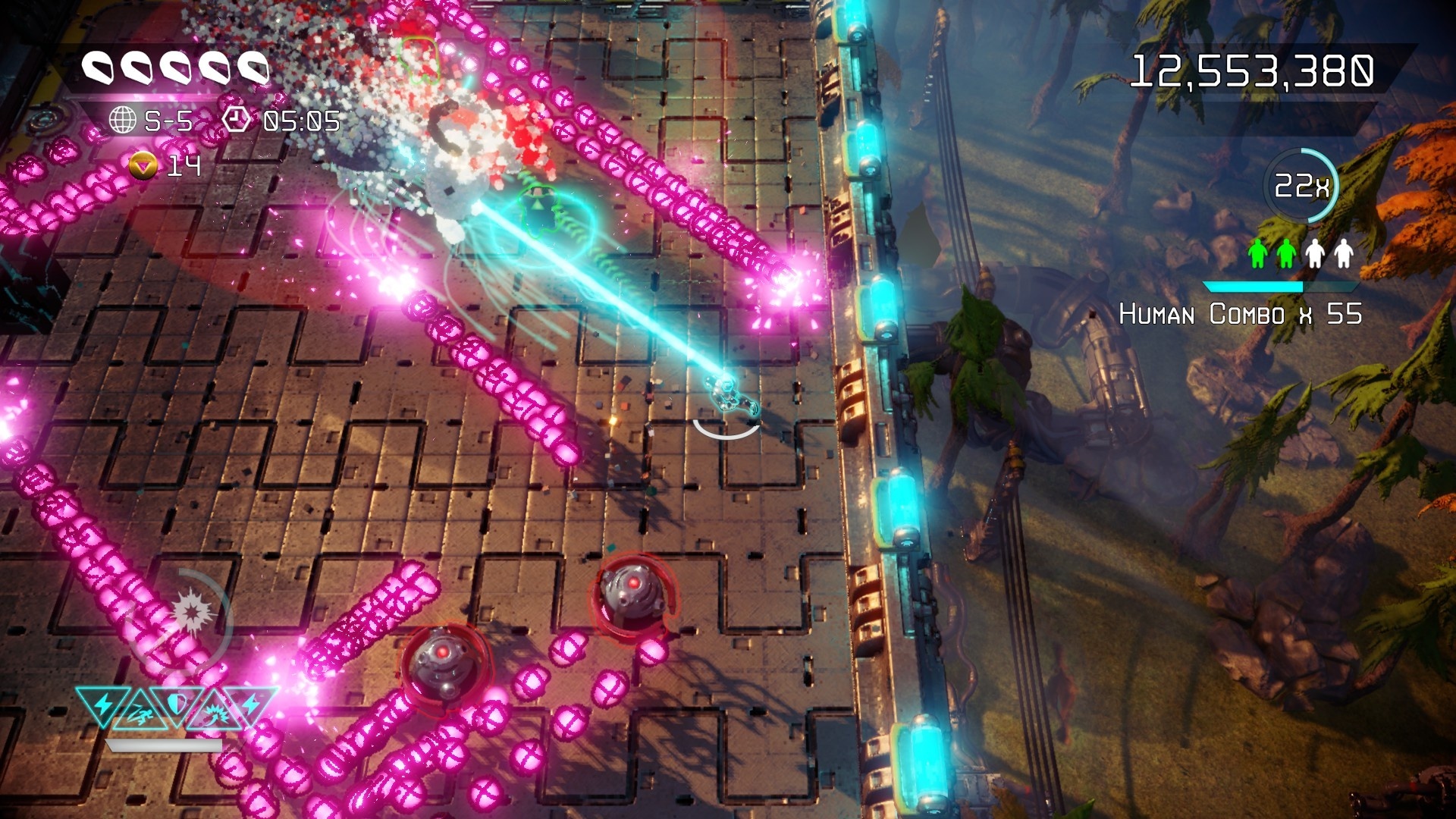 Nex Machina - Effektvolle Twinstick-Action