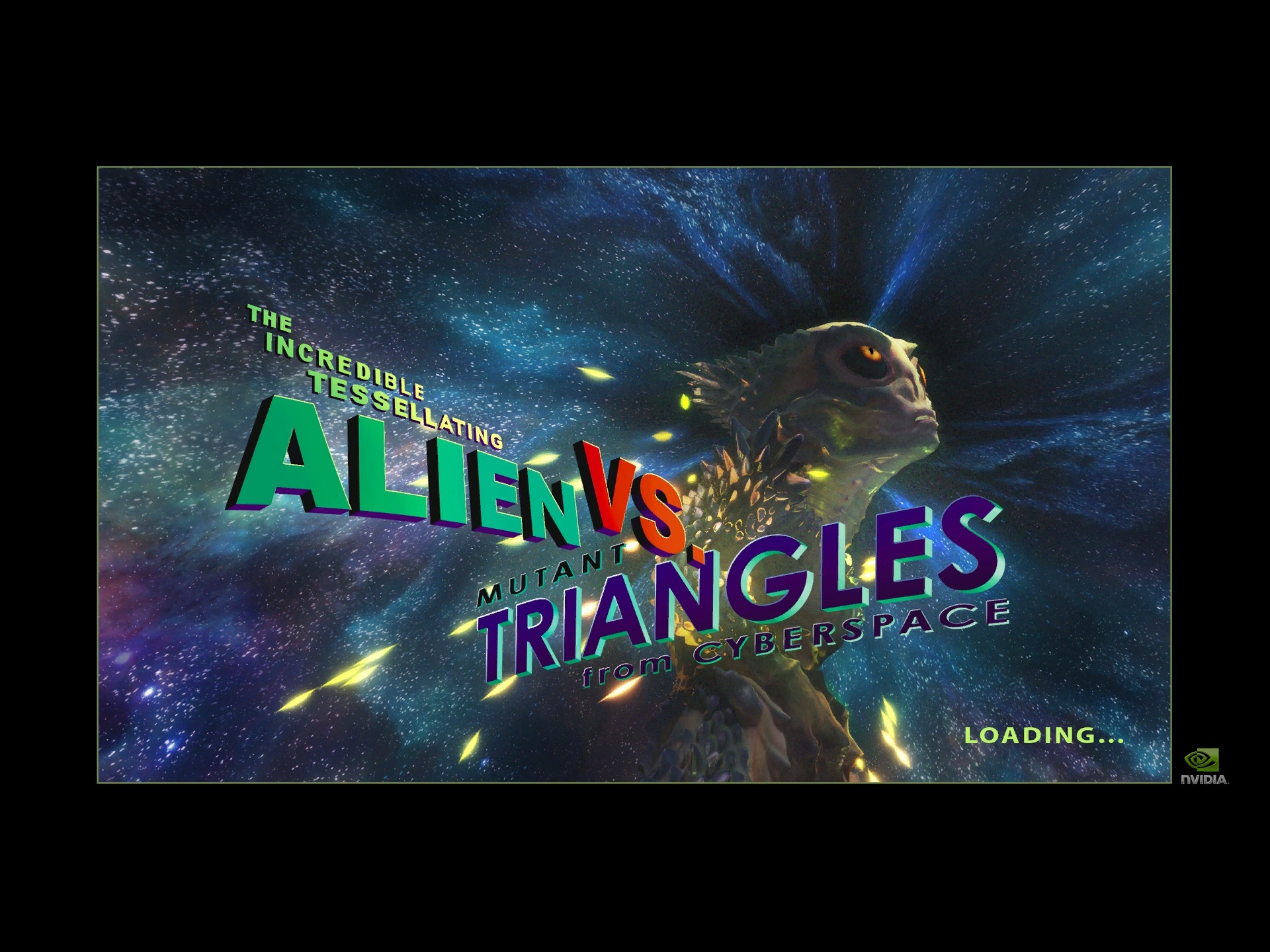Technik-Demo Nvidia Aliens vs. Triangles - Screenshots