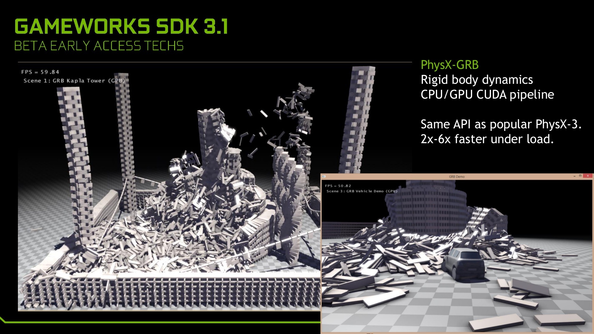 Nvidia Gameworks 3.1 - Video zeigt neues Physx-GRB-Feature
