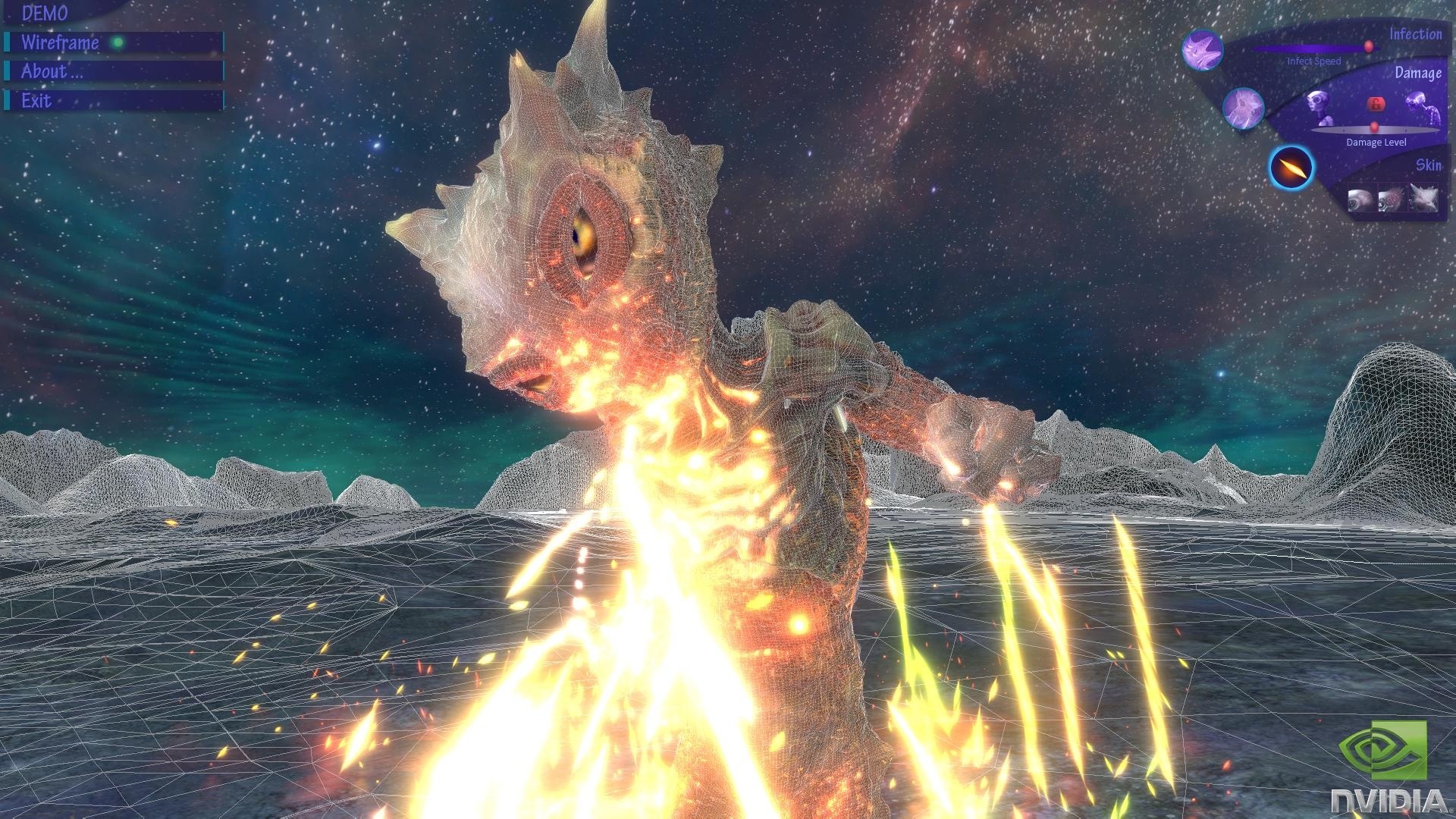 Nvidia-Demo Aliens vs. Triangles - Screenshots