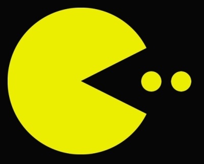 Pacman - als Stop-Motion in einem Kino