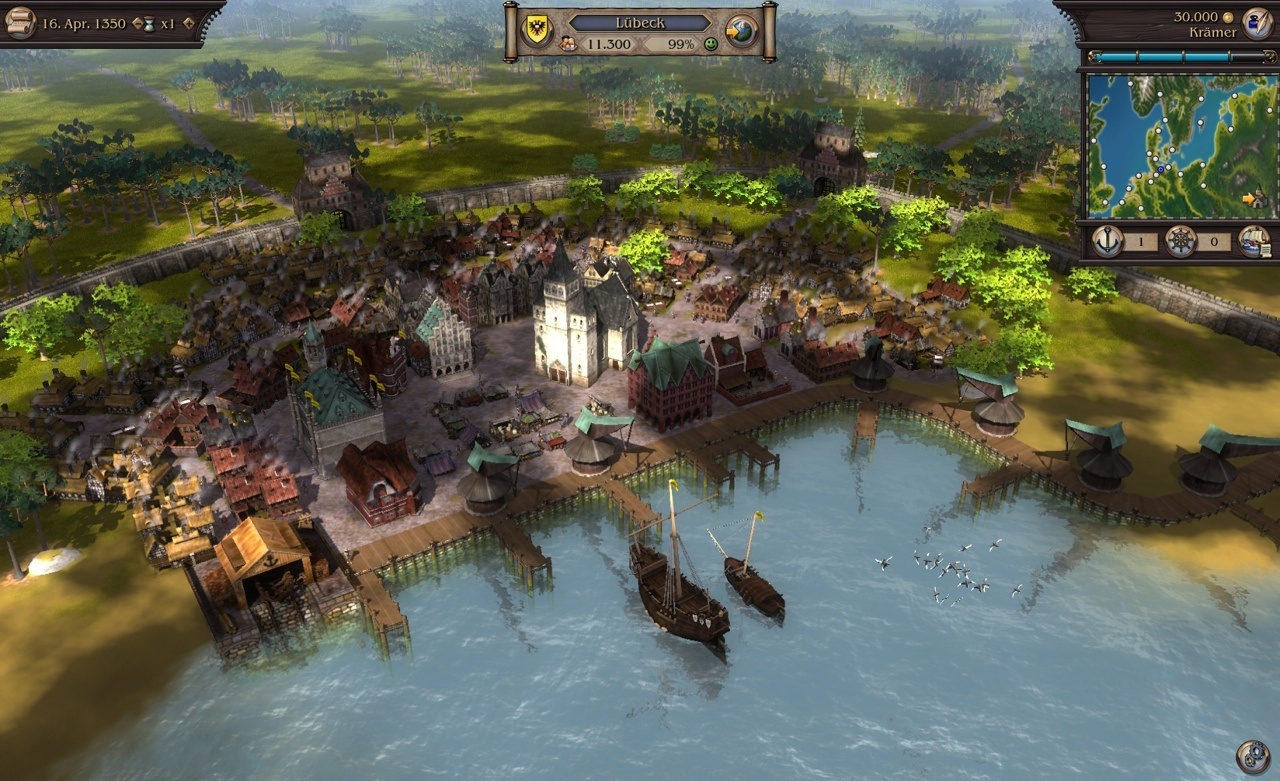 Patrizier 4 - Neue Screenshots und gamescom-Stand