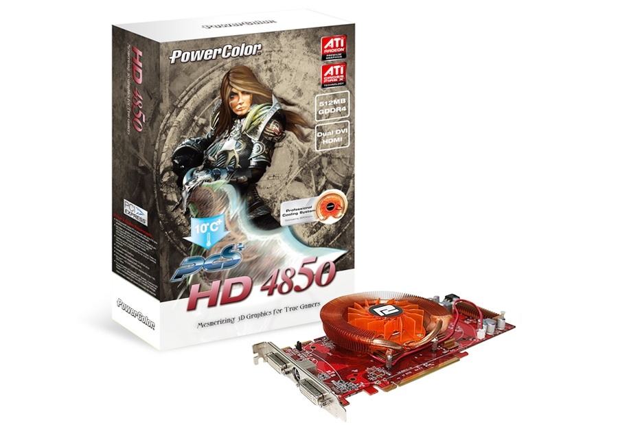 GDDR4 statt GDDR3 - Powercolor mit neuer Radeon HD 4850