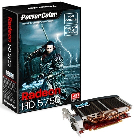 PowerColor - Passiv gekühlte Radeon HD 5750