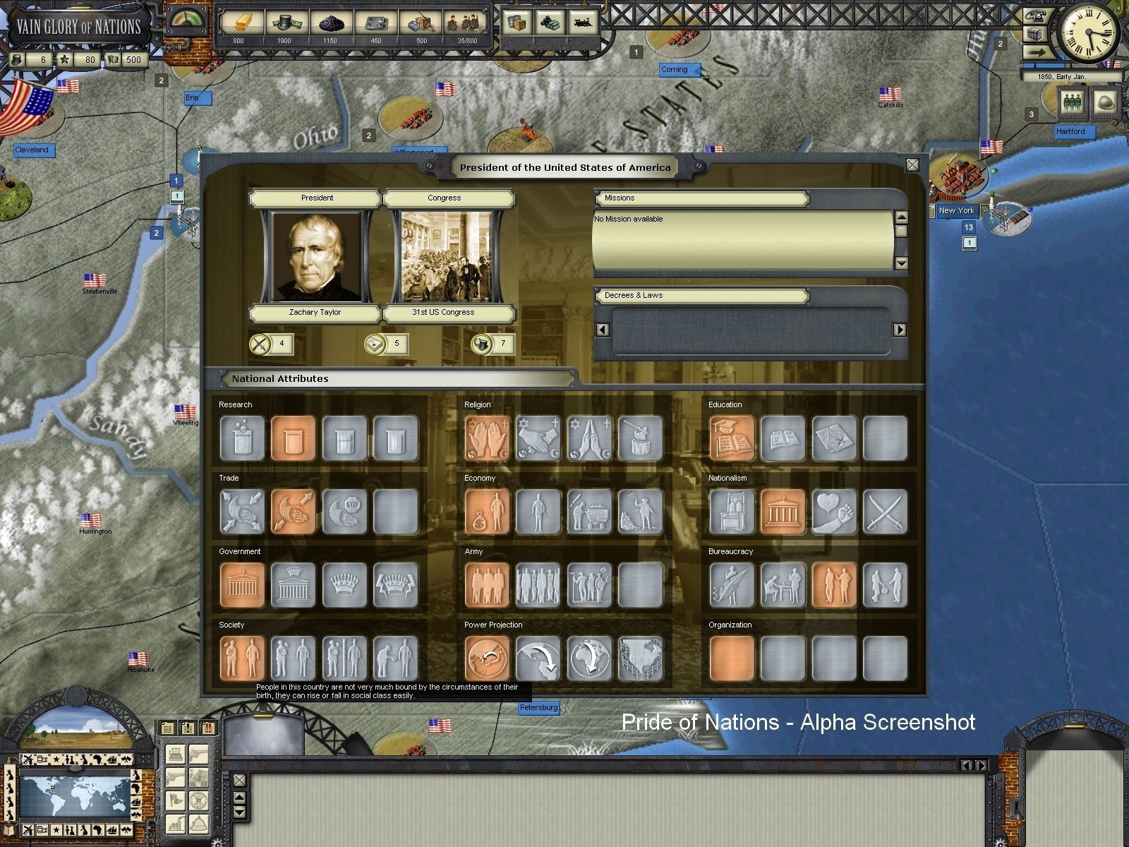 Pride of Nations - Screenshots