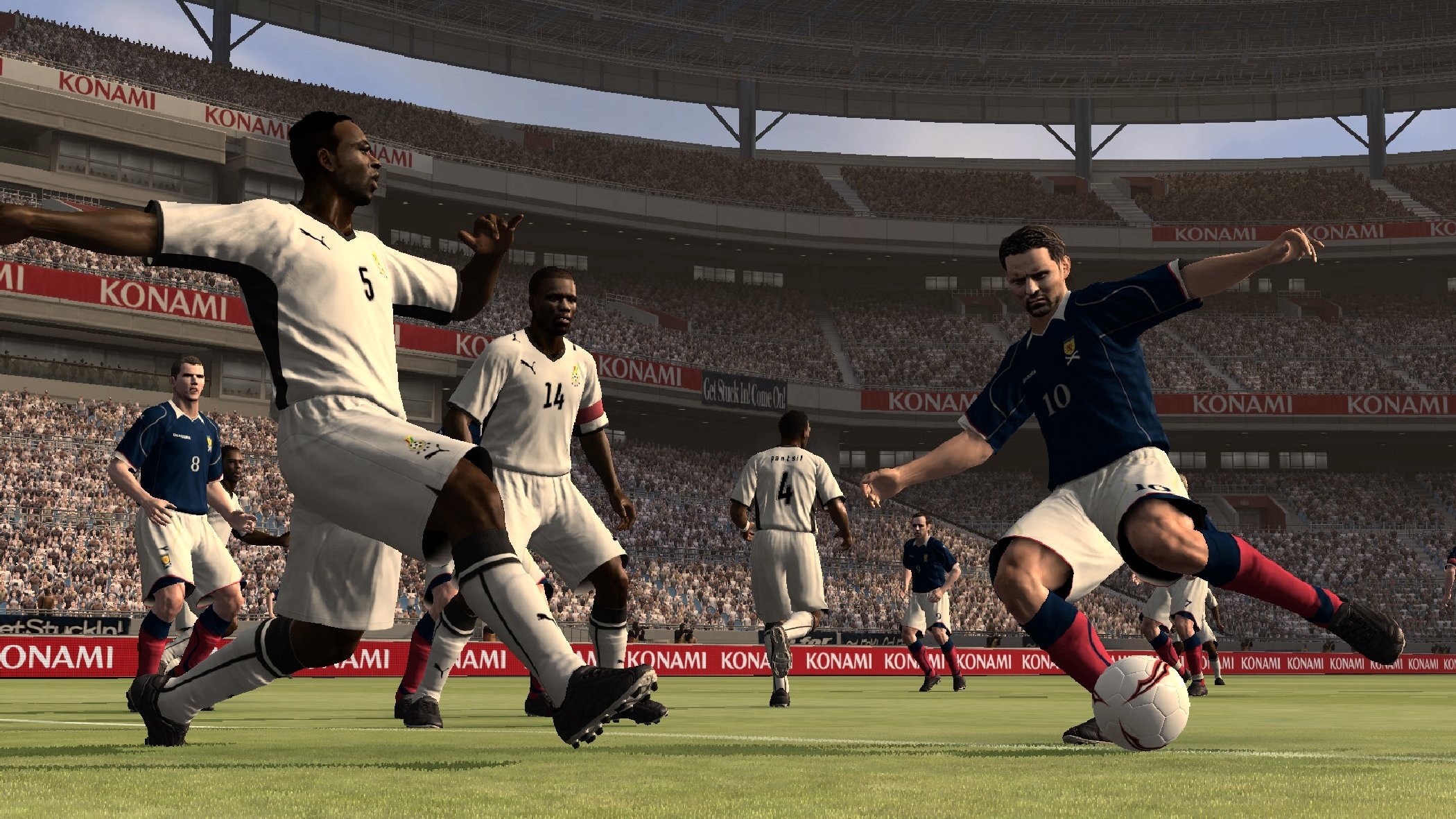 Pro Evolution Soccer 2009 - Neue Screenshots aus dem Fußballspiel