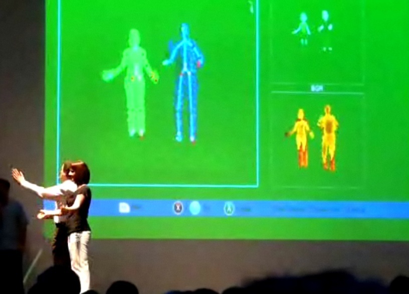 Project Natal Vorführung in Israel