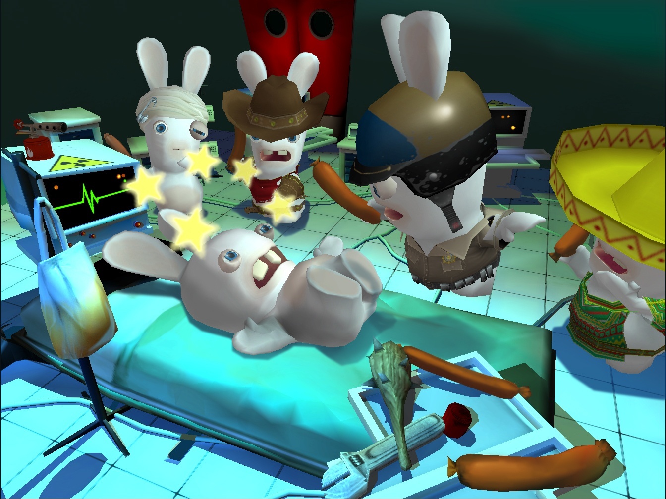 Rayman Raving Rabbids 2 Wii