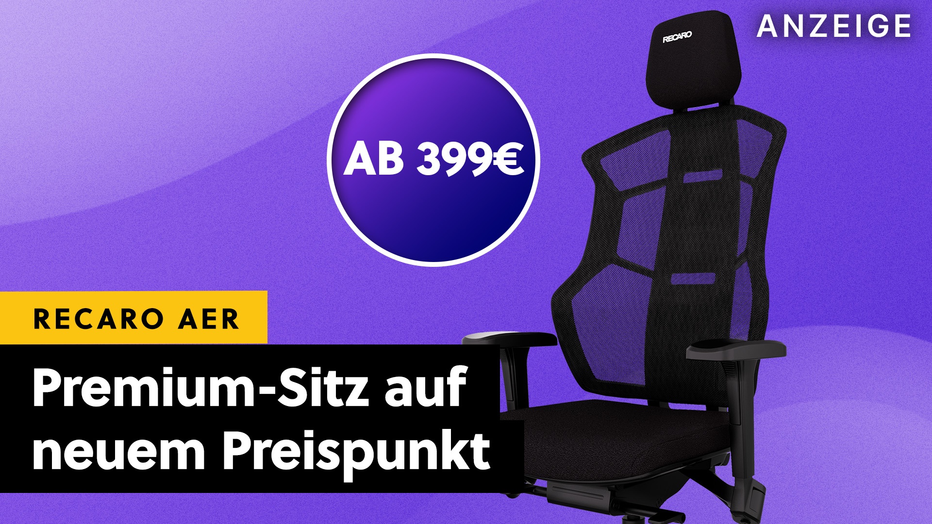 Diese 4 Gründe machen den neuen RECARO Aer zum besten Gaming-Stuhl ...