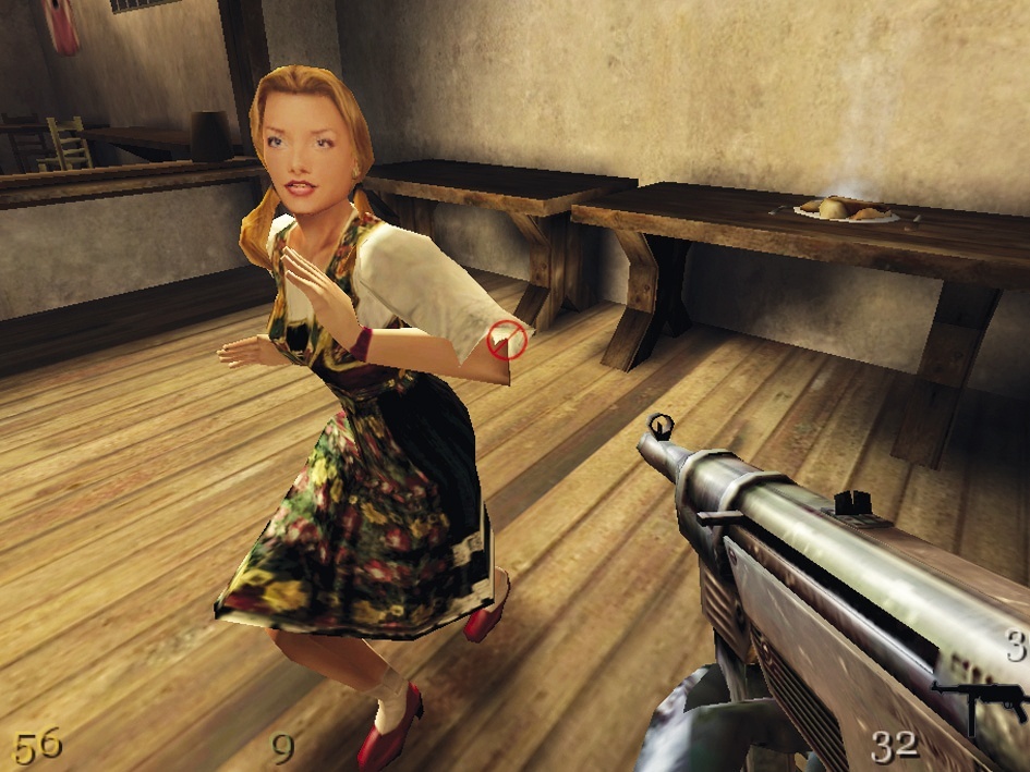 Return to Castle Wolfenstein 2 - Schauspielerin für Motion Capturing