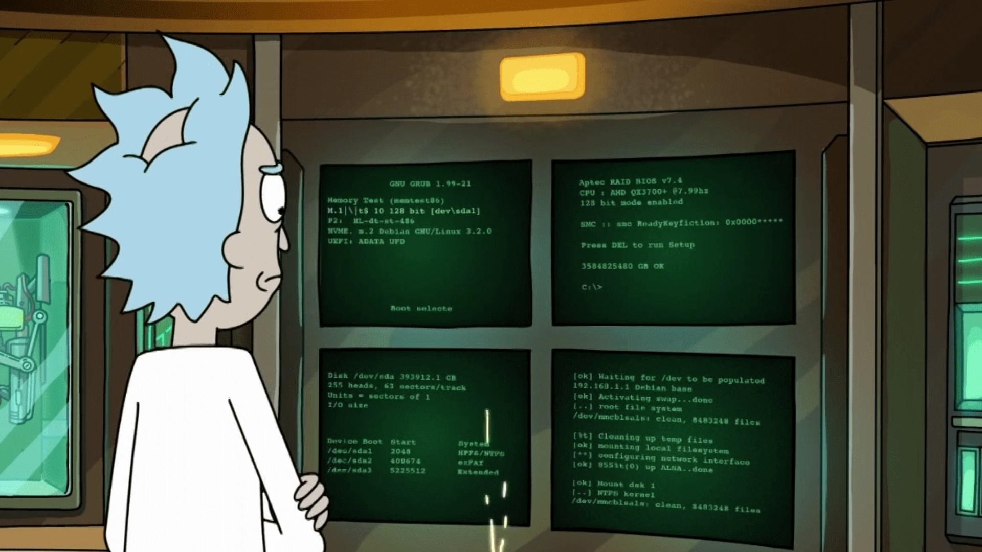 Rick and Morty: Die unglaublichen PC-Specs des Rick Sanchez