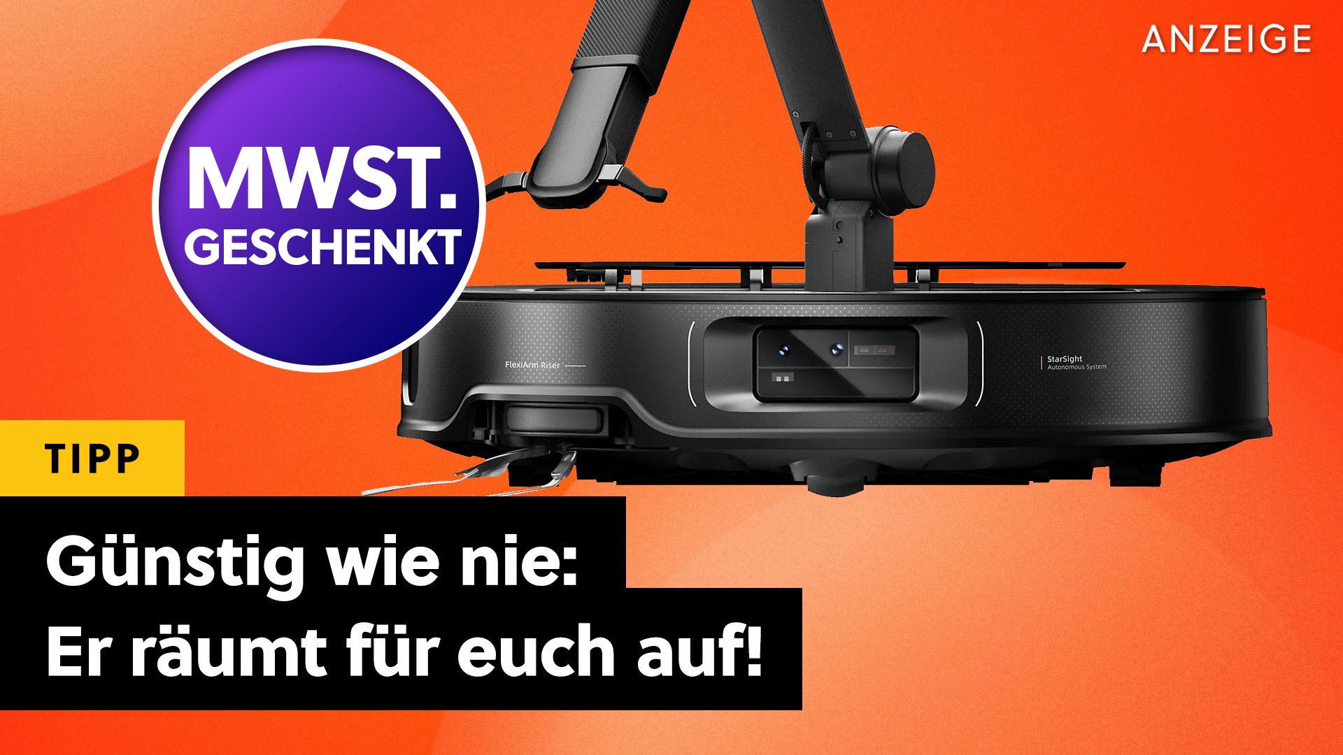 Roboter mit Greifarm für den Haushalt: Das einzigartigste Modell auf ...