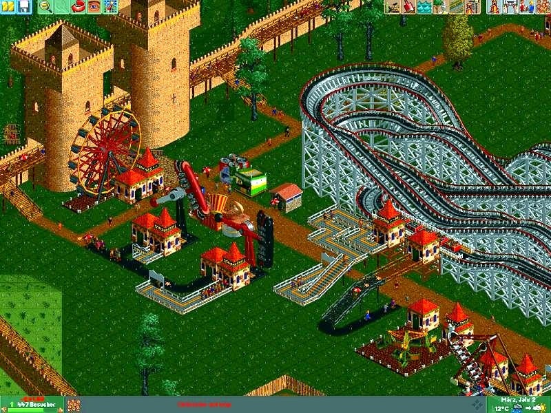 Rollercoaster Tycoon 2 - Screenshots