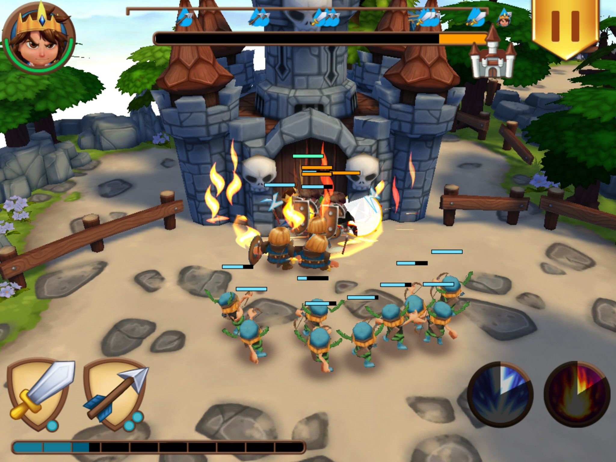 Royal Revolt! - Screenshots