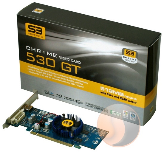 S3 Chrome 530 GT - Neue Einsteiger-Karte von S3 Graphics