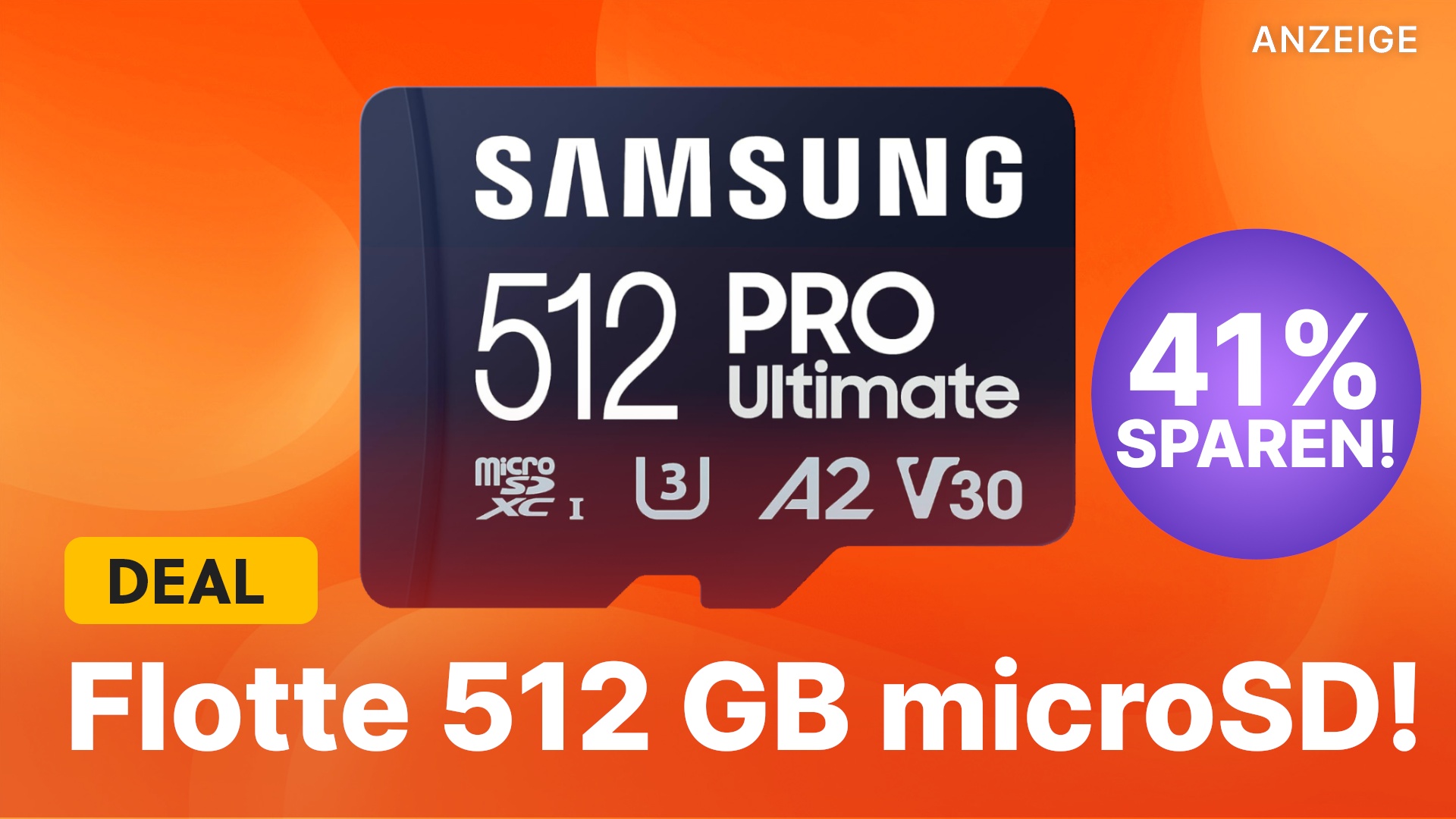 Starke microSD für jeden Gebrauch: 512 GB Samsung Pro Ultimate ist ...