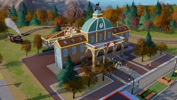 SimCity - Screenshots aus dem Freizeitpark-DLC