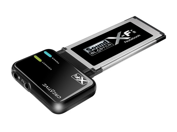 Sound Blaster X-Fi Notebook - Creative mit neuer Notebook-Soundkarte