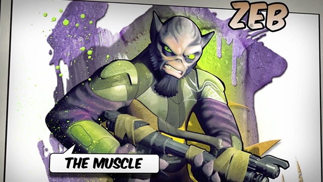 Star Wars Rebels - Zeb im Video-Special