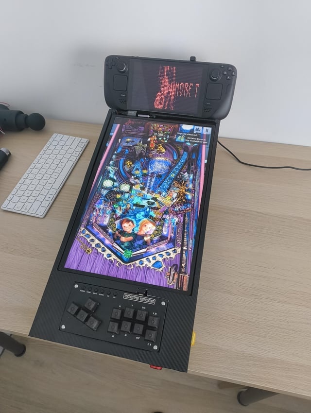 Spieler verwandelt sein Steam Deck in einen großen Flipper – und ...