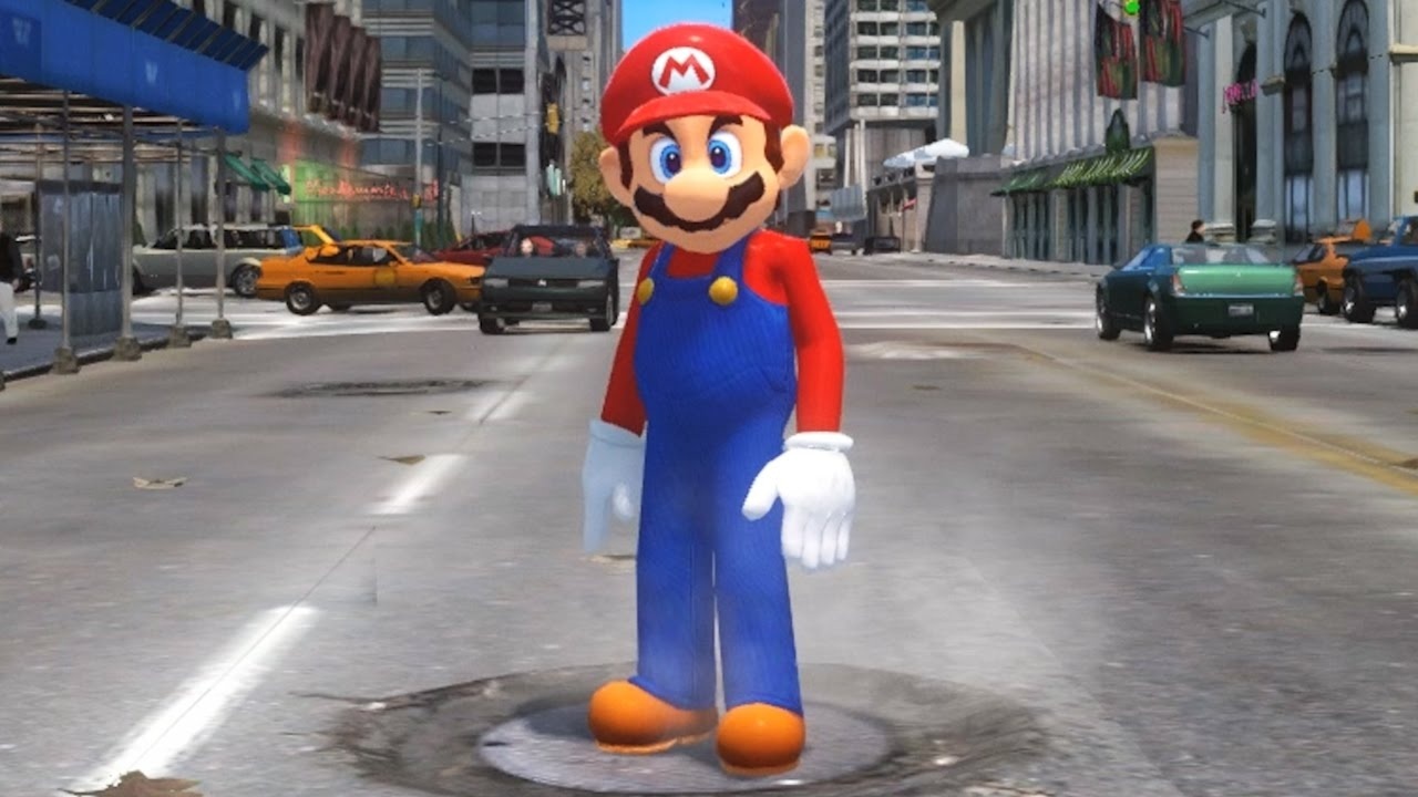 Super Mario Odyssey - Sehenswert: Offizieller Mario-Trailer in GTA 4 ...