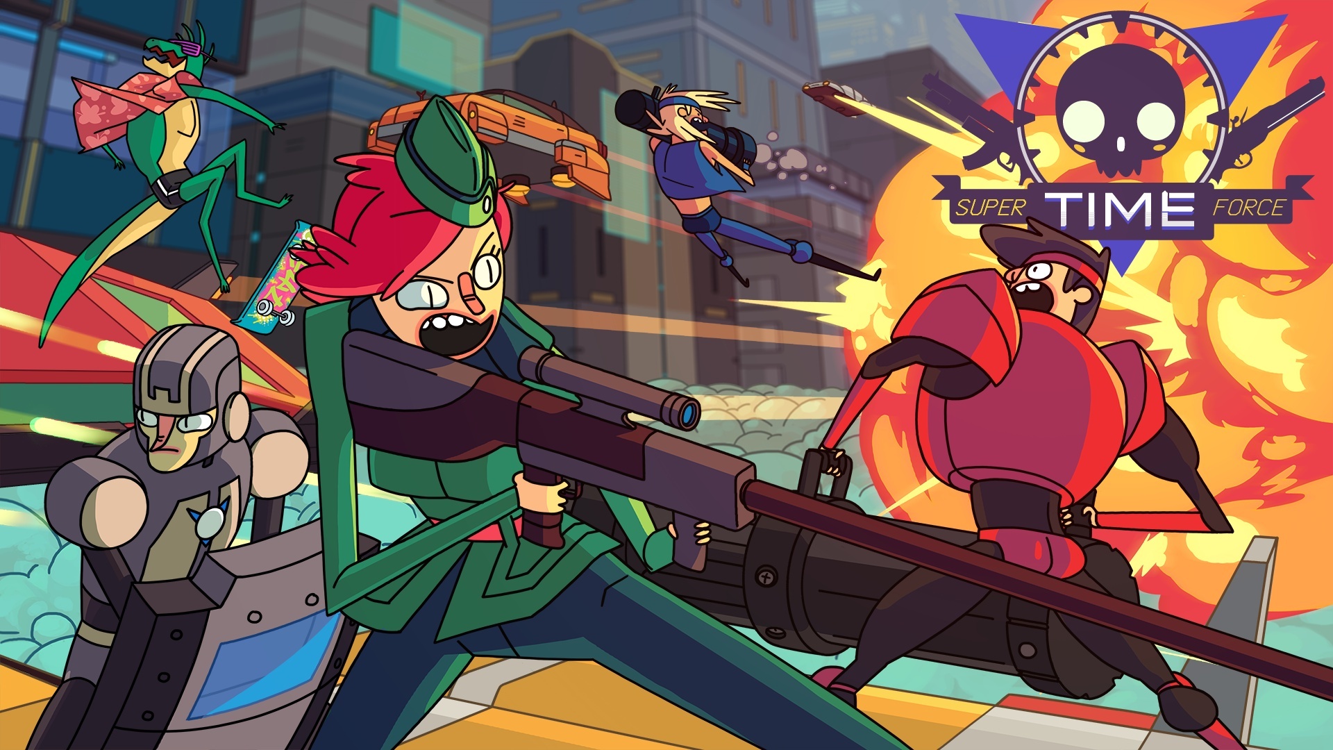 Super Time Force - »Ultra« Version erscheint mit Zusatz-Features für PC