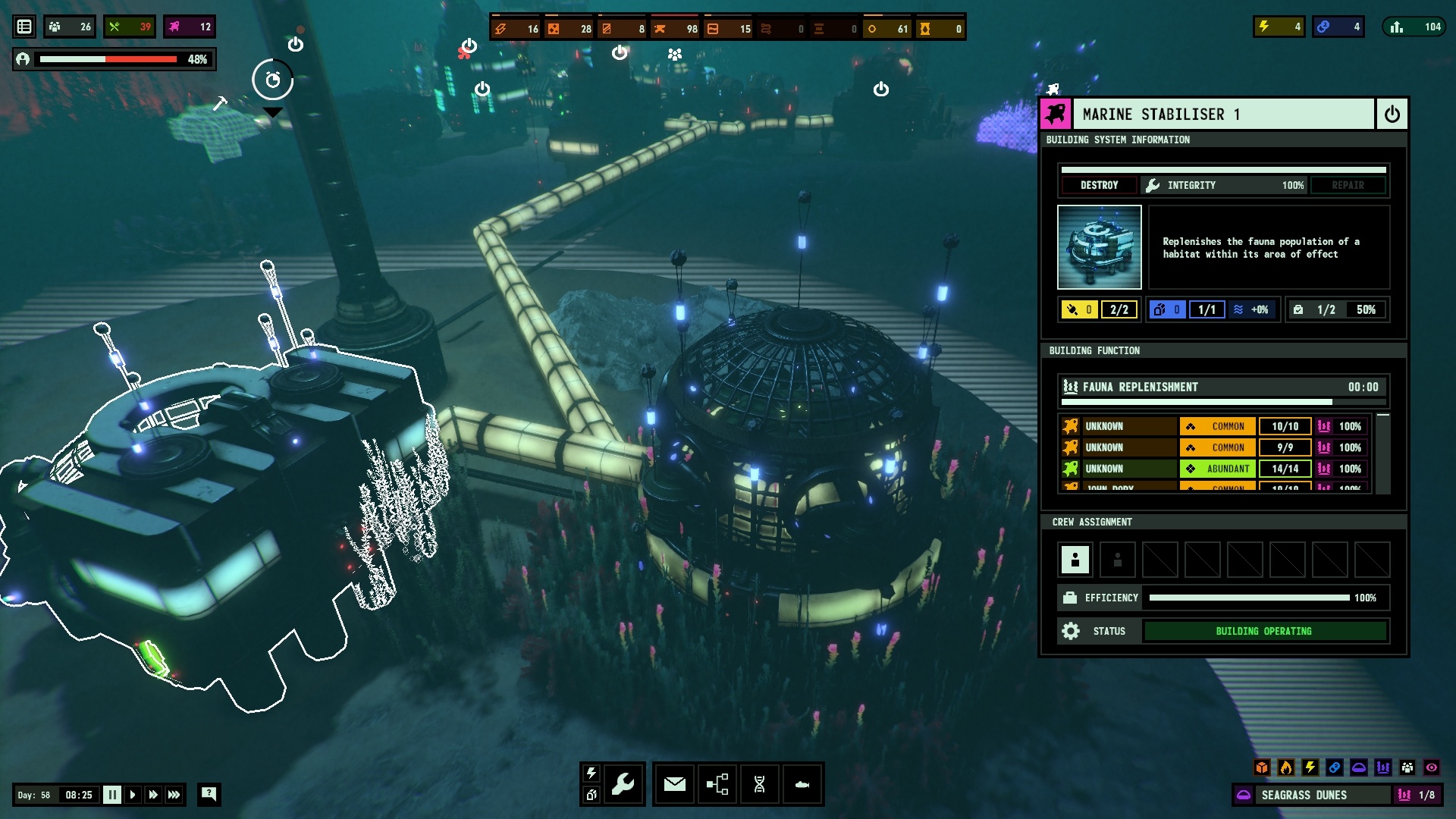 Surviving the Abyss - Screenshots zum Aufbauspiel am Meeresgrund