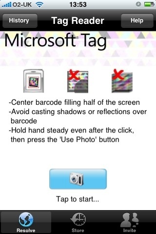 Neue iPhone-Software von Microsoft - Tag Reader