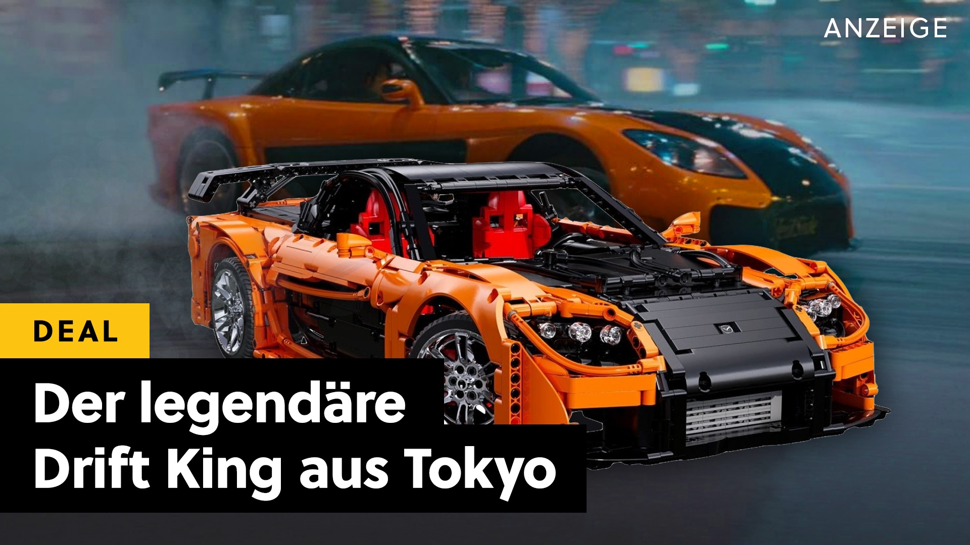 Quer durch Japan & euer Wohnzimmer: Lizenzierter „Drift King“ Mazda RX7 ...