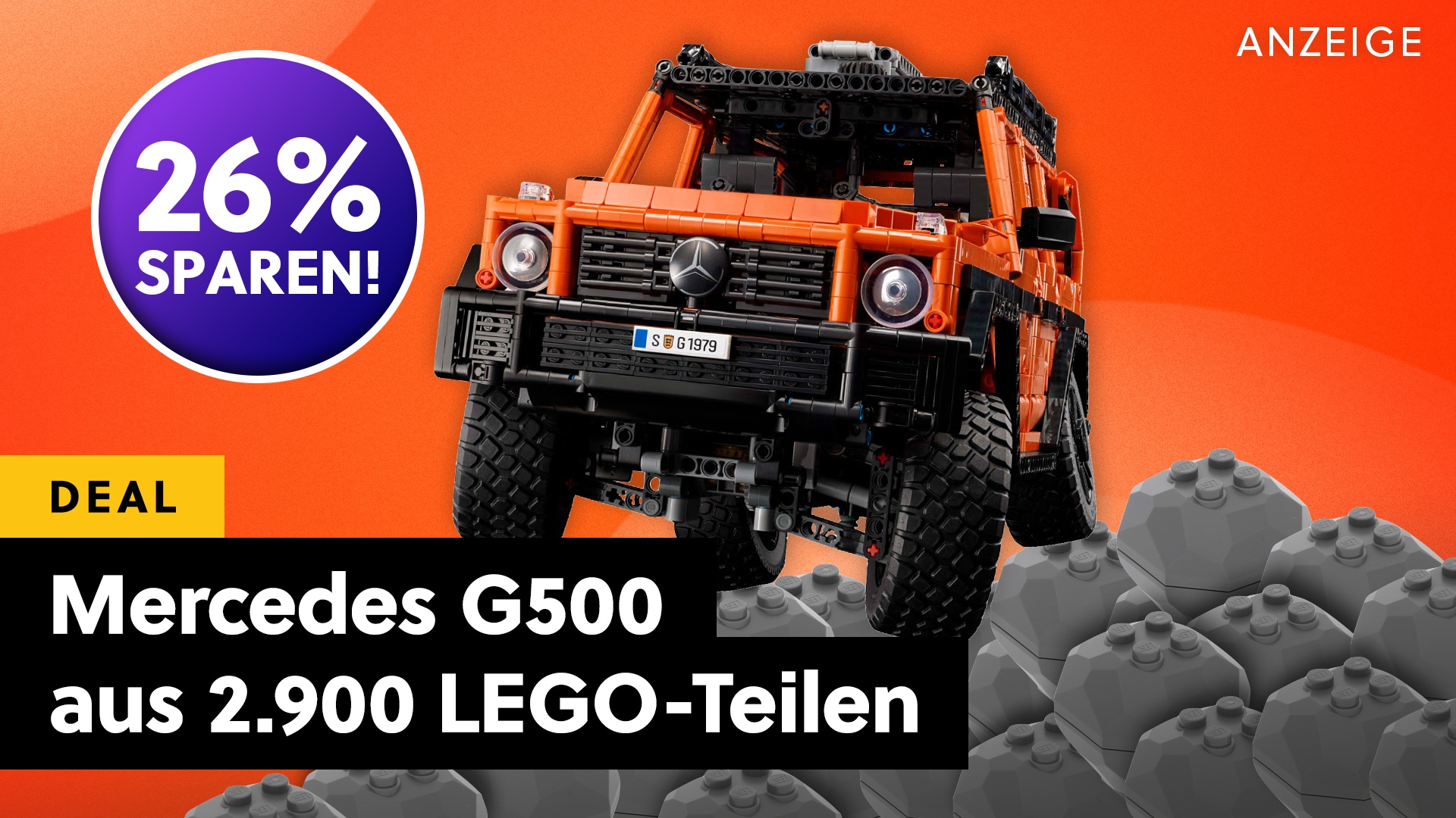 Für den Mercedes G500 lässt der Weihnachtsmann sogar seinen Schlitten stehen! Jetzt LEGO G ...