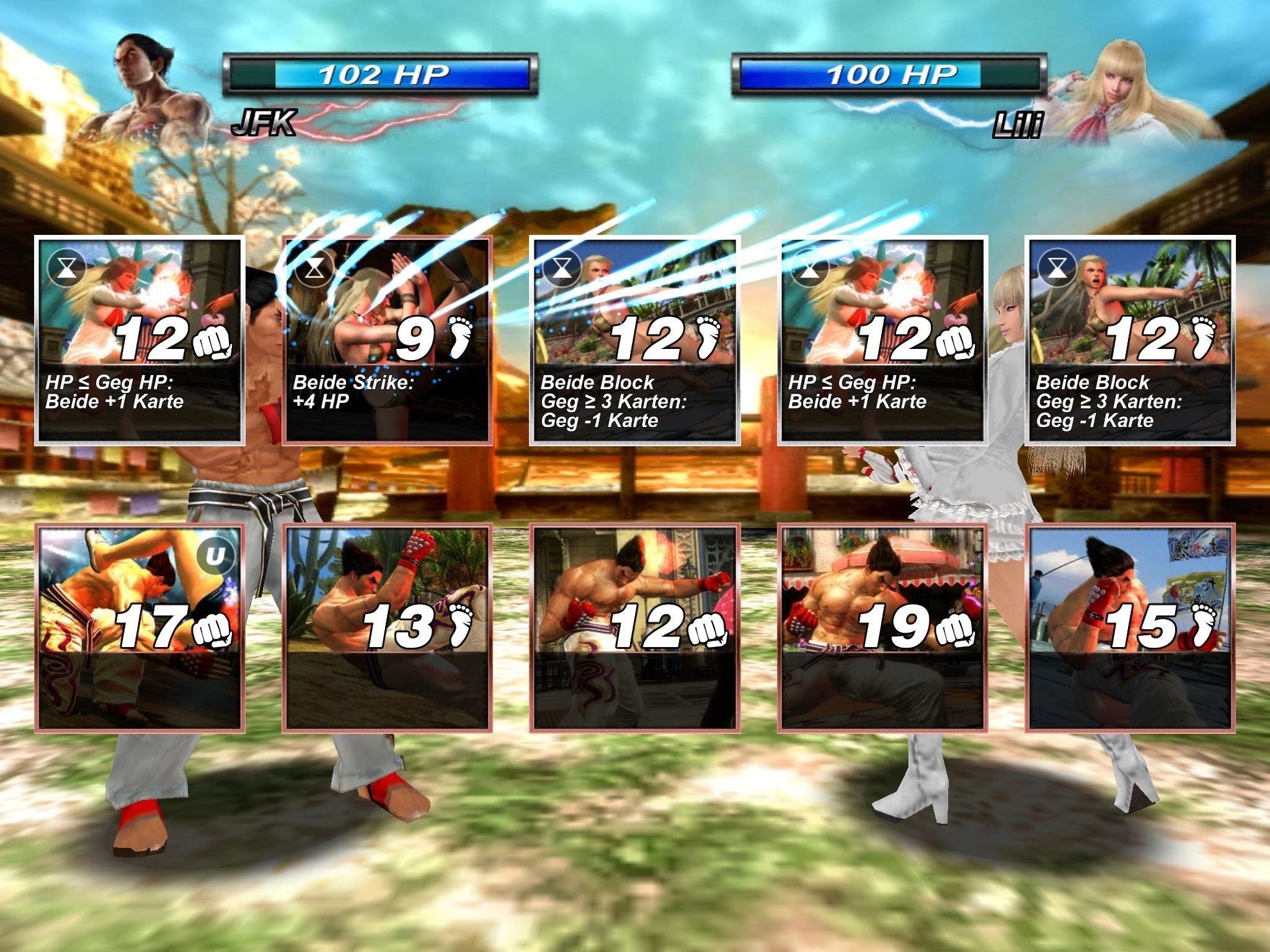 Tekken Card Tournament - Screenshots