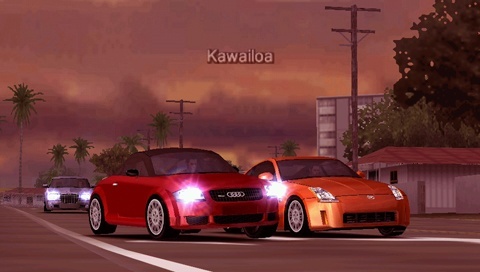 Test Drive Unlimited PSP