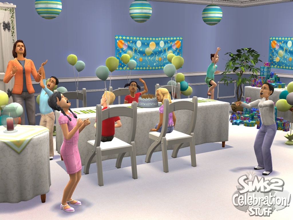 Die Sims 2 Party Accessoires
