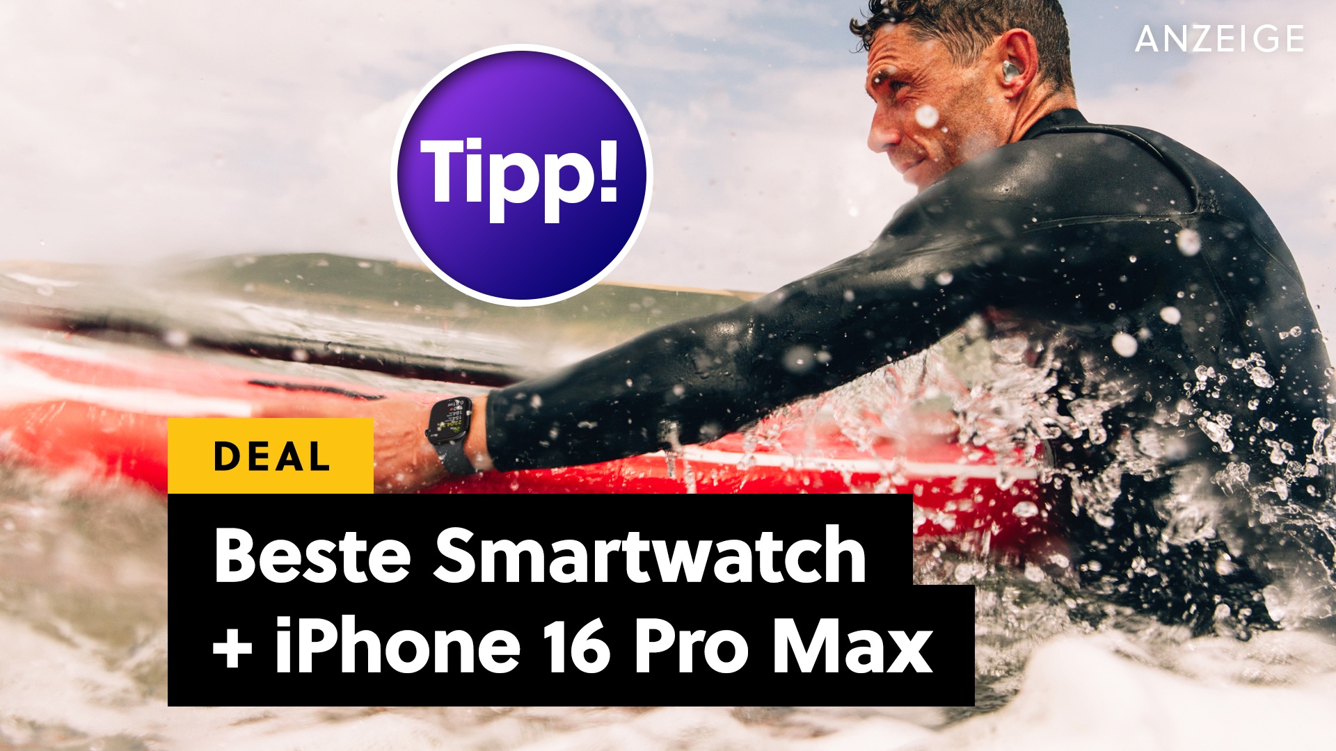 Das gabs so noch nie: iPhone 16 Pro Max und die neue Apple Watch 10, zusammen in einem ...