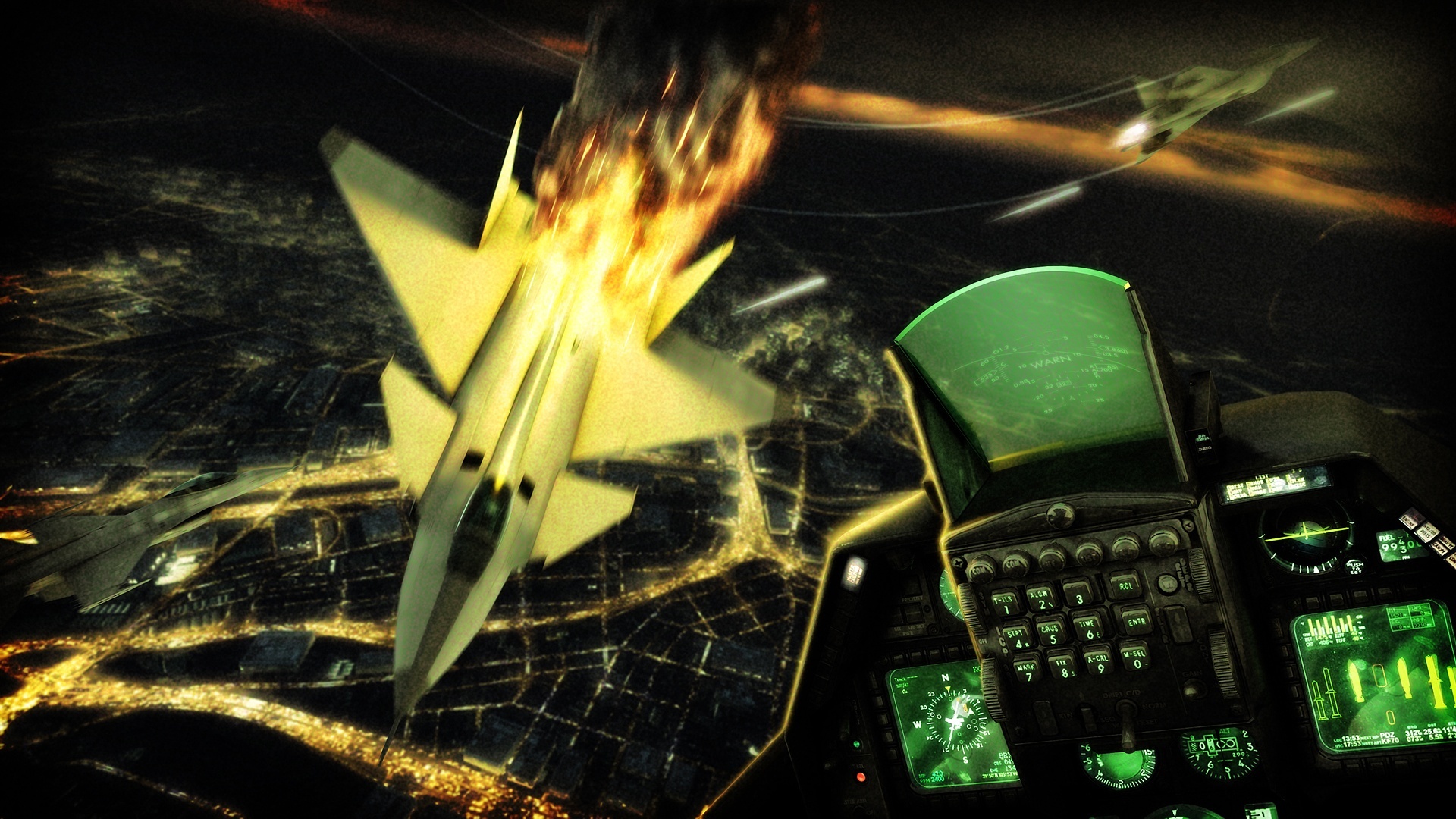 Tom Clancy's H.A.W.X. 2 - Spiele-Wallpaper zu HAWX 2 und dem Vorgänger