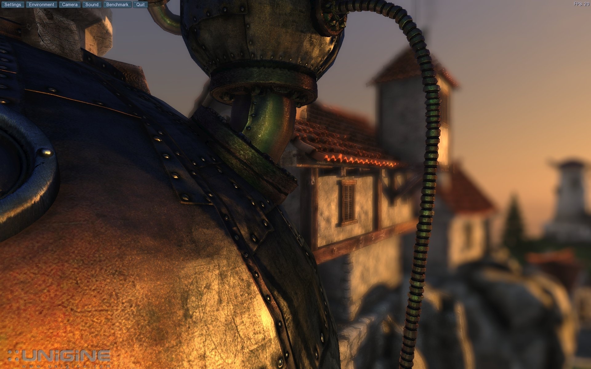 Unigine Heaven Benchmark - Version 2.0 auf der GDC 2010