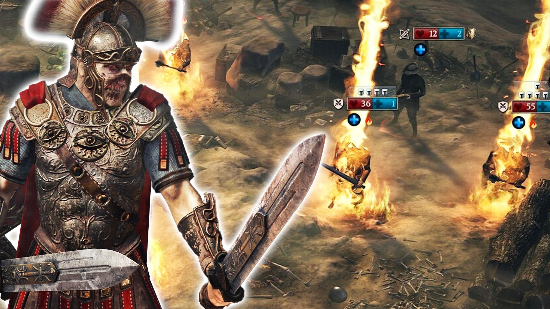 In King Arthur: Legion IX kämpfen wir als Gladiator in einer Arena