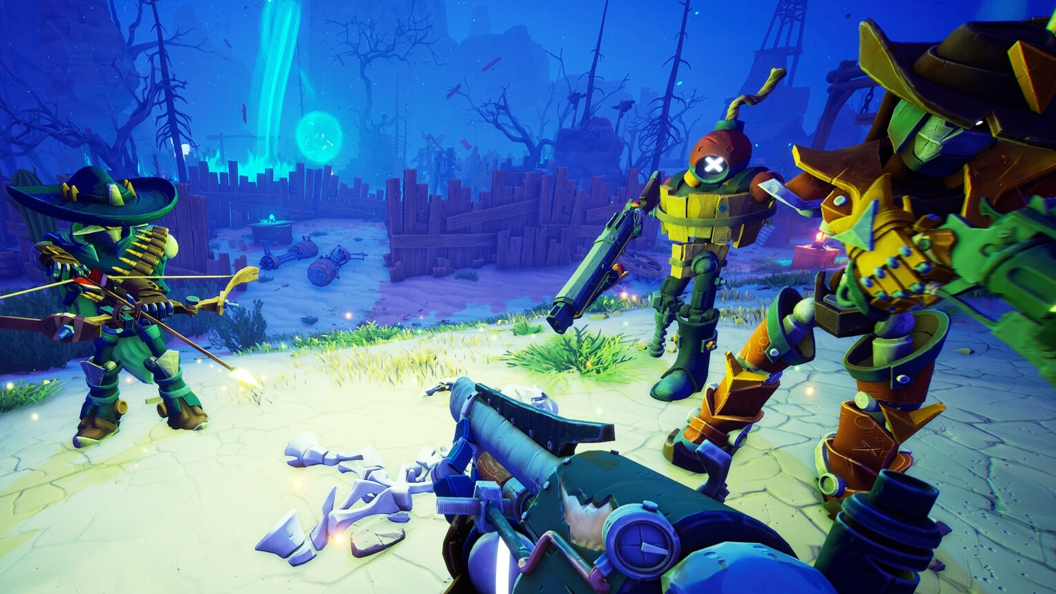 Far Far West war schon beim Steam Next Fest ein richtiger Koop-Kracher ...