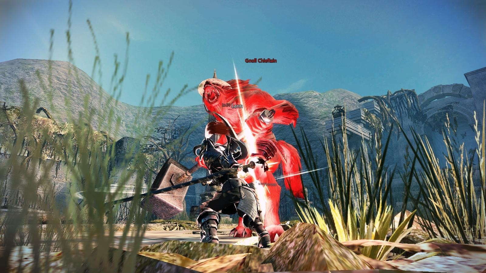 Vindictus - Screenshots zeigen Bosskampf