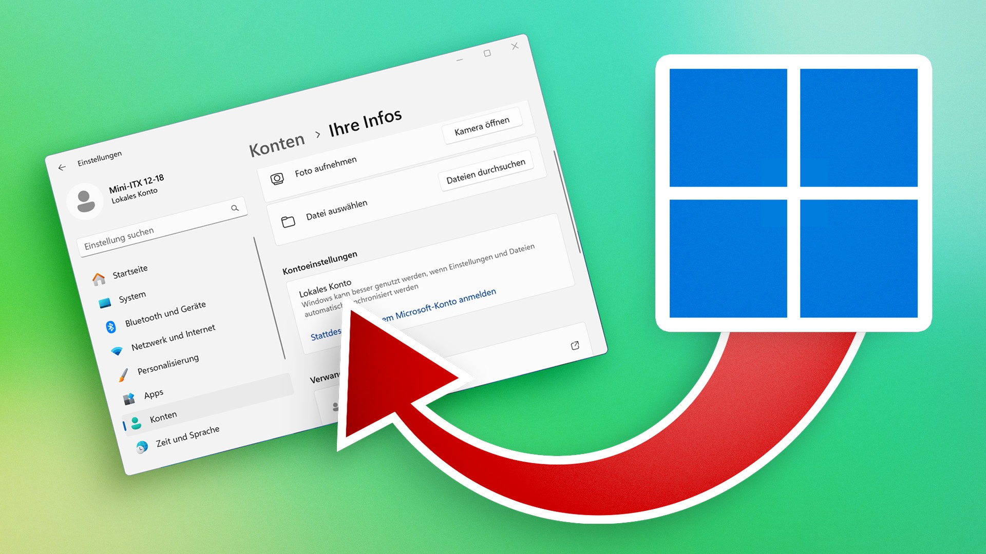 Windows – Anmelden mit einem lokalen Konto: Hier findet ihr die leicht ...