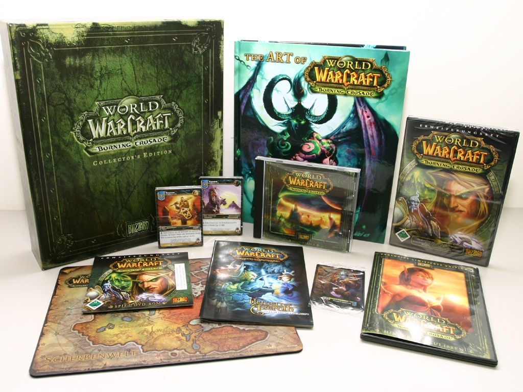 World of WarCraft: Burning Crusade - Collector's Edition im Boxenstopp ...