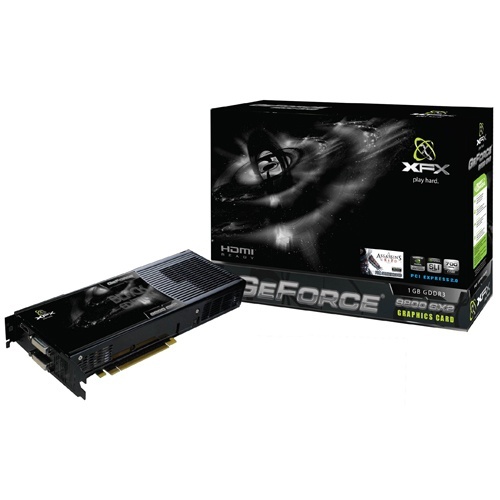 XFX - GeForce 9800 Black Edition