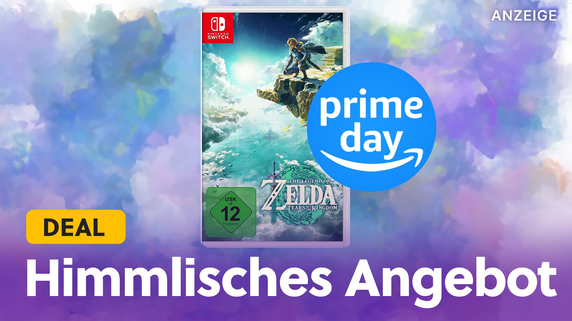 Hammer-Angebot am Prime Day! Jetzt den Open-World Hit Zelda: Tears of ...